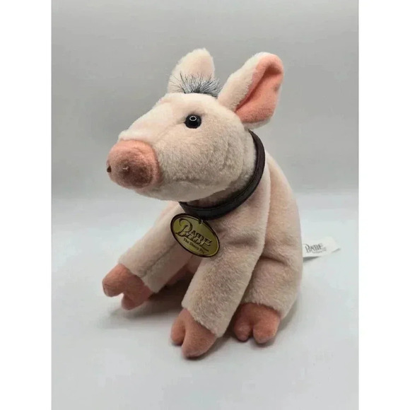 Gund | Toys | Vtg 997 Gund Pig Babe The Sheep Pig 5 With Collar Plush ...